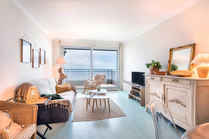 La Houle, Appartement Face Mer - 레 사블르돌론느