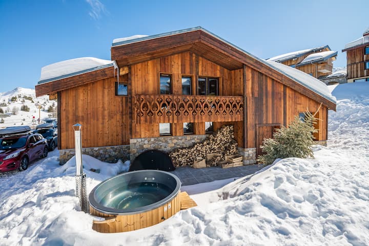 Chalet Riva Au Pied Des Pistes - Plagne Villages - Peisey-Nancroix