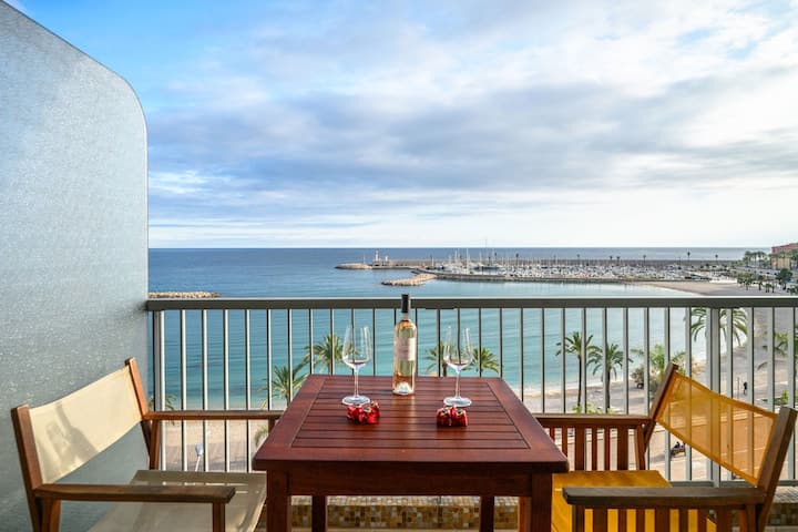 L'étoile De Mer -Vue Exceptionnelle -Centre Ville - Plage Rondelli (Menton)