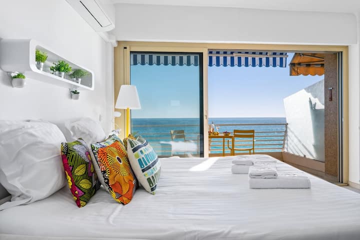 Le Coq Florentina -A/c-wifi -Seafront - Menton