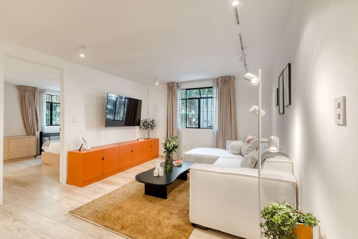 Spacious Ground Floor 2bed Apartment In Condesa - Ciudad de México