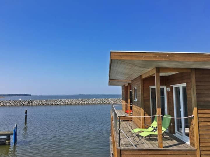 Hausboot à Barth Am Barther Bodden - Barth