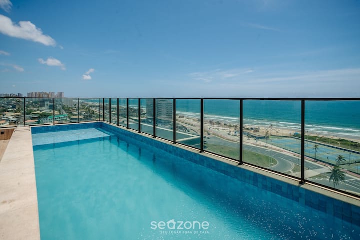Sea View Ap In Building With Pool And Gym Soa0510 - Salvador de Bahía