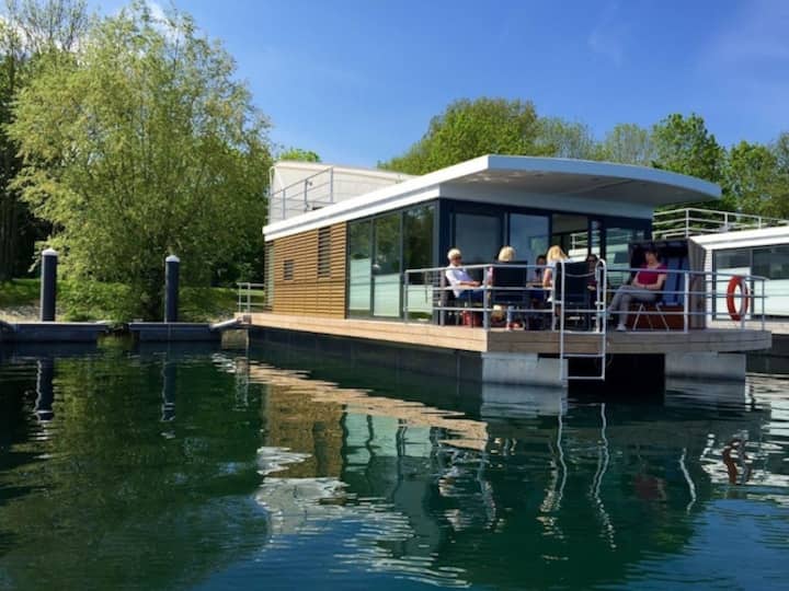 Bateau-maison Au Bord Du Lac Nord De Xantener - Xanten