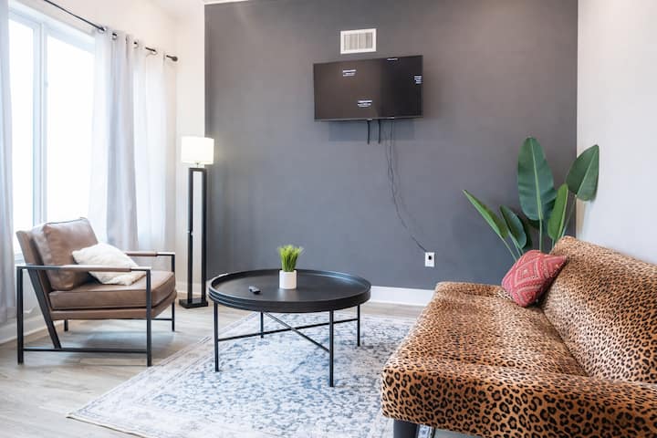 Apt Ac_desk_tv Kit_living_views_6guest_wifi_w/d - Chestnut Hill, PA