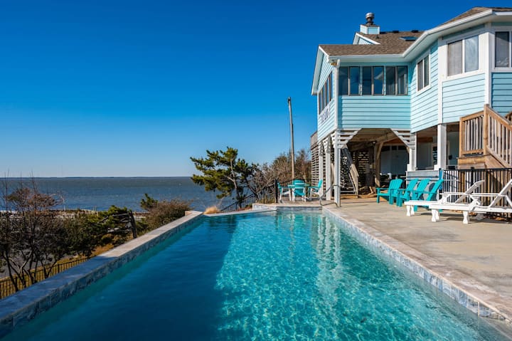 Sound-front Retreat With Infinity Pool - Duck, NC