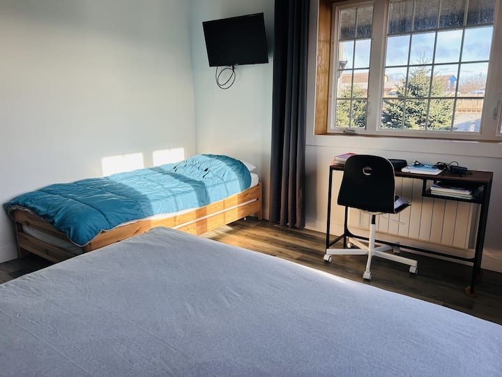 Au P’tit Kakawi Chambre 1 Vue Jardin - Saint-Pierre-et-Miquelon