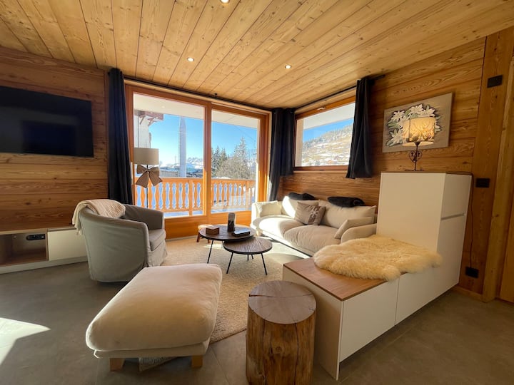Appartement De Charme 8p Au Pied Des Pistes - Crest-Voland