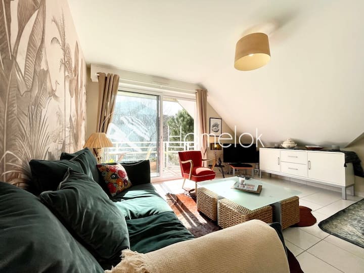 T2 Top Cosy Balcon 150m Des Plages - Carnac