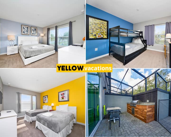 Your Magical Hideaway: 4bd Home W/ Pool&bbq Grill! - Kissimmee, FL