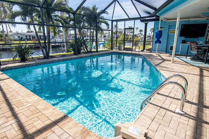 Latitude Adjustment With Heated Pool & Boat Dock - Fort Myers, FL