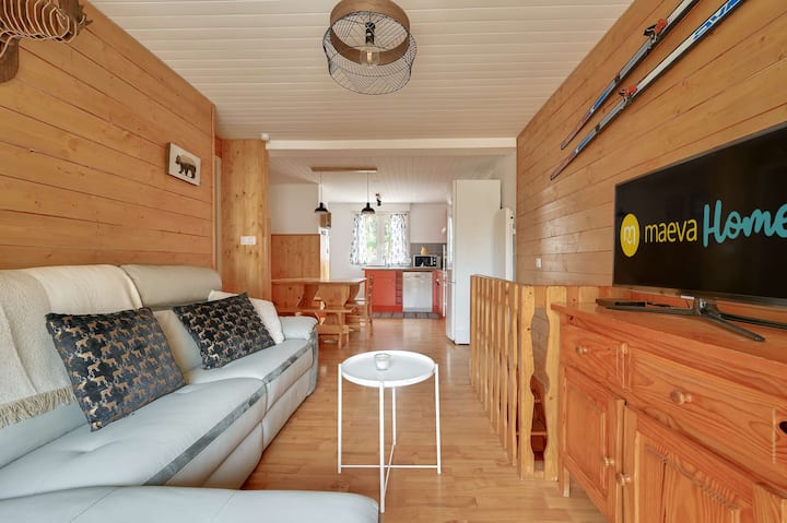 Appartement Avec Petit Jardin, 6 Couchages - Barèges