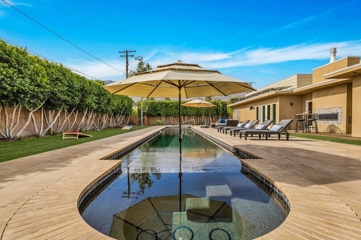 Mid-century Elegance & Fun In Tahquitz River Estat - Palm Springs, CA