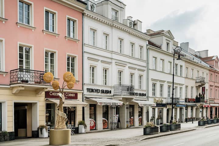 Stylish Apartment With A Garden View - Warsaw