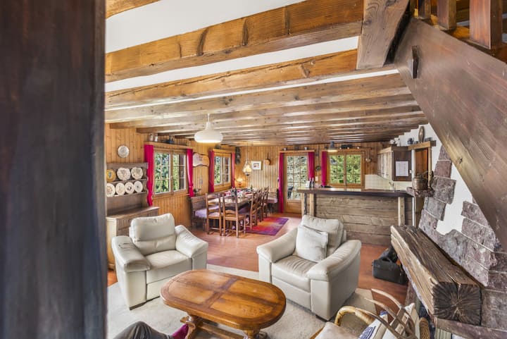 Grand Chalet Alpin Sur Les Hauts De Montreux - Montreux