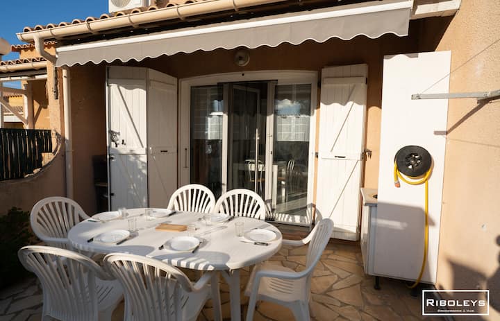 Riboleys - Maison Climatisée à 500m De La Mer - Vias
