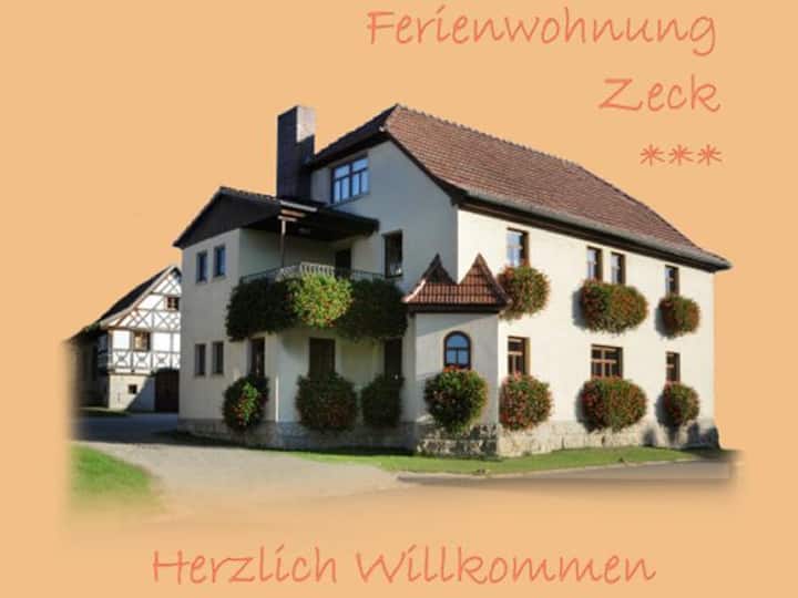 Appartement Mit Terrasse (Ferienwohnung Zeck) - Bad Staffelstein