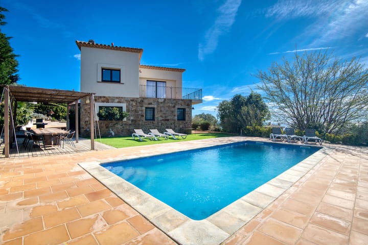 Luxe, Espace Et Vues Spectaculaires Dans Le Meille - Calonge