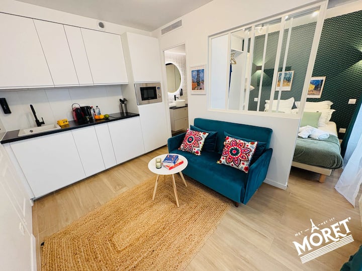 Moret Art Flats Trendy East Paris 1bed Terrace Ac - Paris