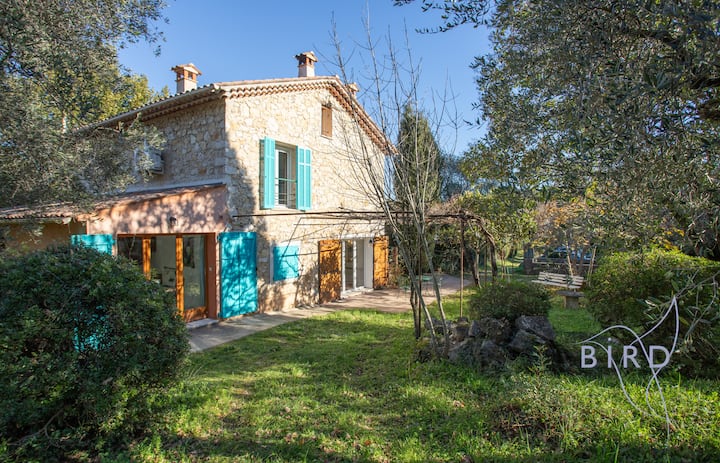 Charmante Maison Familiale Provençale - Roquefort-les-Pins