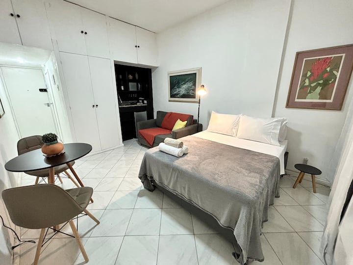 Studio In Copacabana | Beach And Subway Nearby - イパネマ