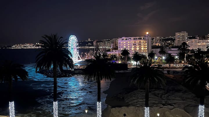 Spacious Apartment With Sea Views And Casino - ビニャ・デル・マール