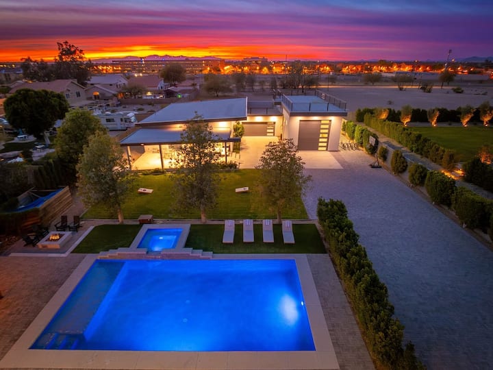 Paradiseestate+2 Houses+9 Br+htdpool+pickleball - Arizona