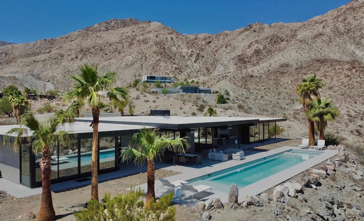 Modern Oasis With Sweeping Valley Views - Palm Desert, CA