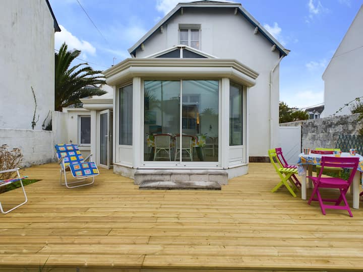 À 110 M De La Plage, Maison Pour 6 Personnes - Concarneau
