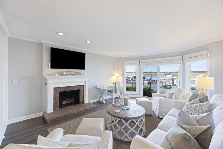 Marina Views- Amazing 1 Bd Retreat On Bohicket! - Deep Water Vineyard, Wadmalaw Island