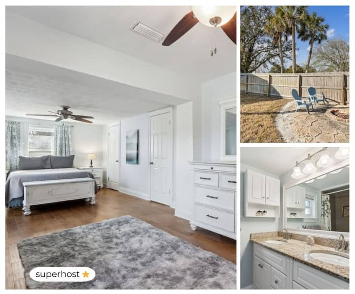 Saltwater Sanctuary | Beachside | 3br Retreat - ジャクソンビル・ビーチ, FL