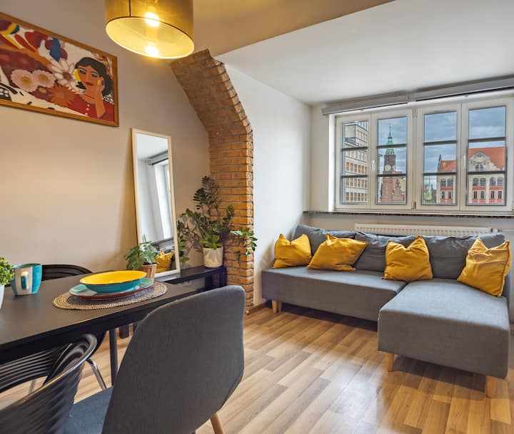 Salt Nook - Cozy Apartment With Town Hall View - Wrocław