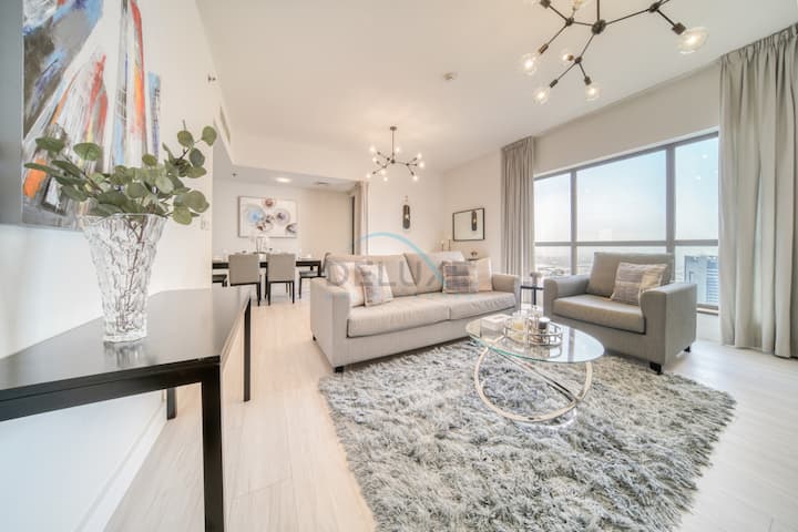 High Floor 2br W/ A View Of The Dubai Marina Canal - Dubai Marina