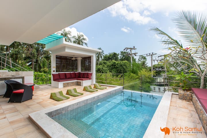 Modern 4br Villa Don5 Private Pool In Chaweng - Koh Samui