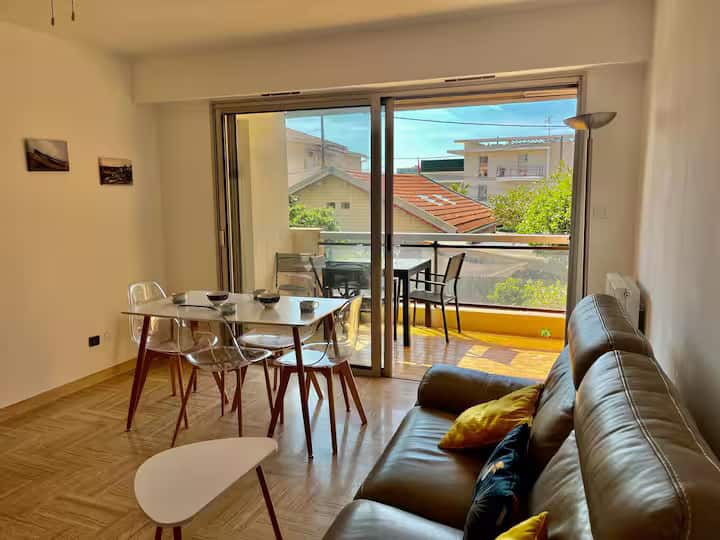 Beau T2 Lumineux Tout Confort - Cagnes-sur-Mer
