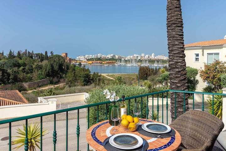 Townhouse 12 Avec Vue Imprenable Sur La Mer - Ferragudo