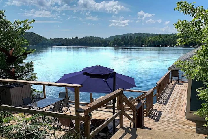 Rustic Cabin On Lac Mcgregor - Val-des-Monts