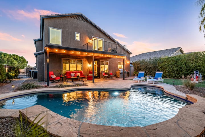 Family Friendly!  Htd Pool, Air Hockey, View! - Apache Junction, AZ