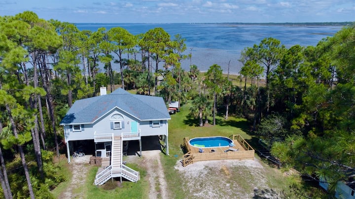 Bayfront |  Heated Pool | 100% Private Beach | Dog - Cape San Blas, FL