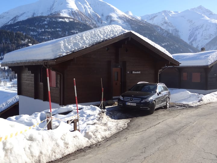 Chalet In Wiler Near Ski Lift & Views - Fiesch