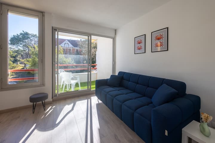 Cocoonr - L'océane - Joli Studio Avec Balcon - Arcachon