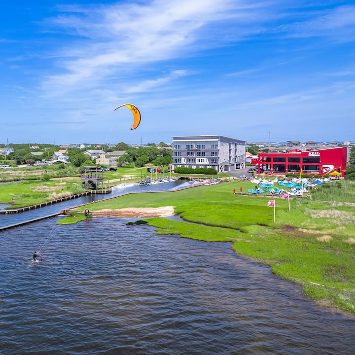 Waterfront 3br Suite At Real | Kite & Sound Access - Rodanthe, NC
