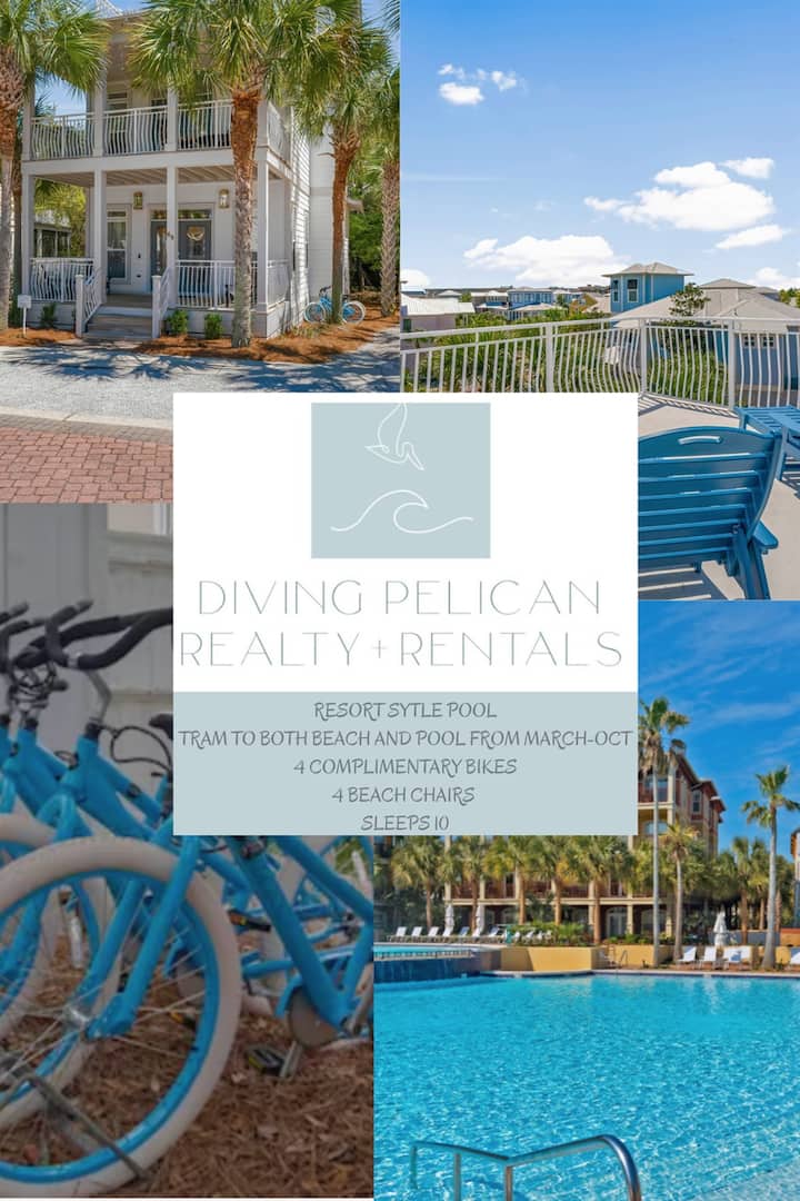 ~Home In Popular Seacrest Neighborhood! Compliment - Rosemary Beach, FL