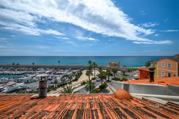 Menton, 3 Pièces Avec Vue Mer Et Sur Le Bastion - Menton