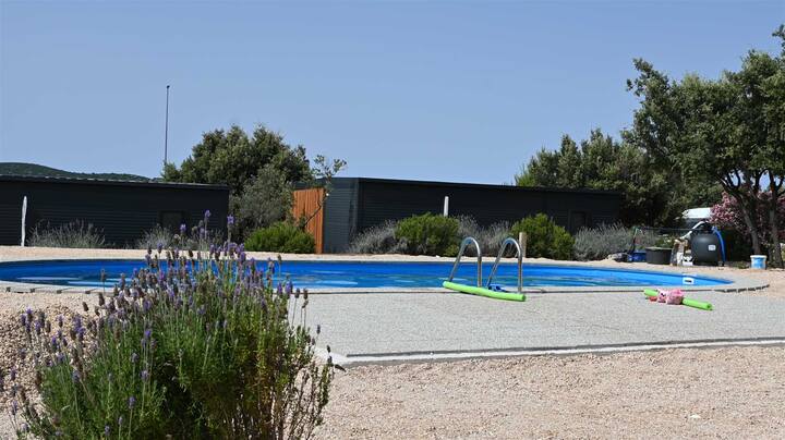 Mobil-home Maris Avec Vue Sur La Mer Et Piscine - Pirovac
