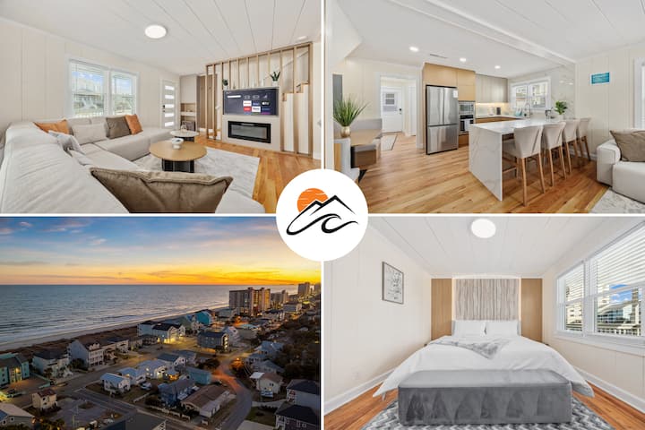 Elvi's Beach House Unit B | Sleeps 6 | Walk2beach - North Myrtle Beach, SC