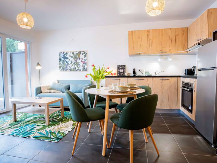 Appartement T2 Avec Grande Terrasse Et Parking - Balaruc-les-Bains