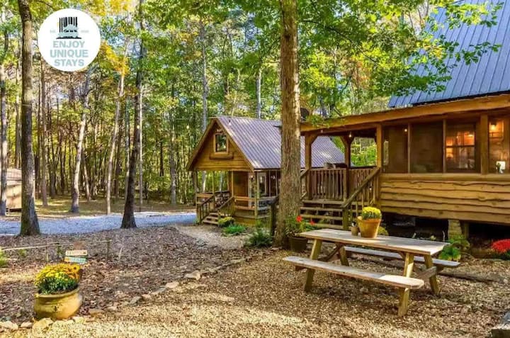 Canopy Woods - 2 Beautiful Homes With A Hot Tub - Mentone, AL