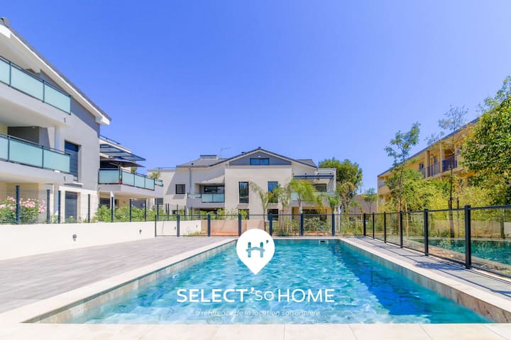 T2 Avec Piscine Pour 2 Personne Par Select'sohome - Plage de Cavalière