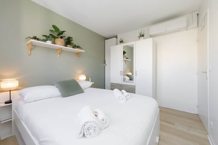 Immogroom - T2 Chaleureux - Clim - Wifi - Confort - Cannes